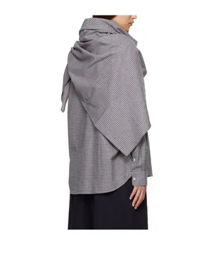 BASERANGE Plaid Scarf