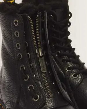 Dr. Martens 1460 Serena Zip Eye Leather Boots