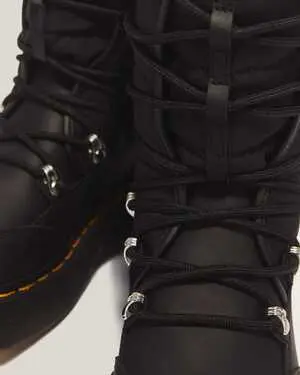 Dr. Martens Buzz Puffer Hi Snowplow Leather & Soft Poly Boots