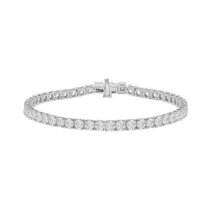 SEREIA OFFICIAL 14k Gold Lab Diamonds 2 Carats The Classic Tennis Bracelet White Gold - Silver