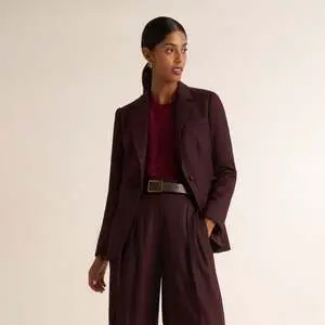 M.M.LAFLEUR Len Belt Leather:: Dark Brown/antique Gold