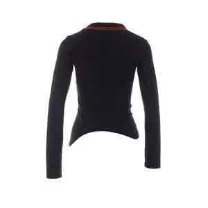 VIVIENNE WESTWOOD Glory Long Sleeves Polo - Black