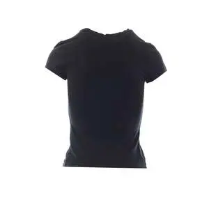 Alexander Wang Crystal Hotfix Graphic Fitted T-shirt With Logo