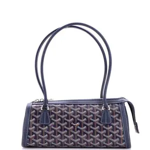 Goyard Bonbonniere Bag Coated Canvas - Blue