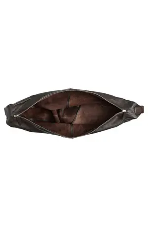 LEMAIRE Quiver Clip Leather Hobo Bag