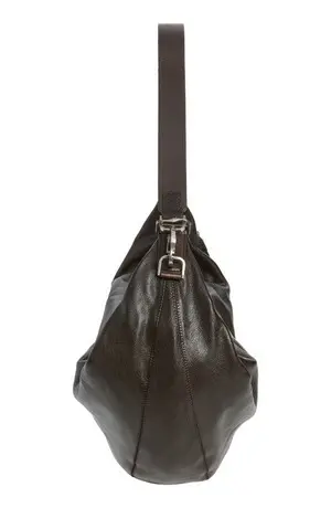 LEMAIRE Quiver Clip Leather Hobo Bag