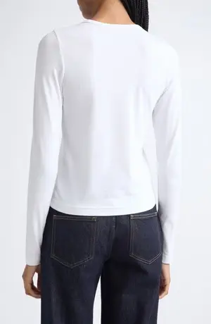 TOCCIN Jenna Long Sleeve T-shirt - Optic