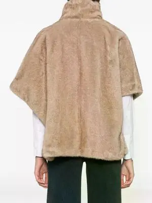 Liu Jo Faux-fur Buckle-fastening Jacket