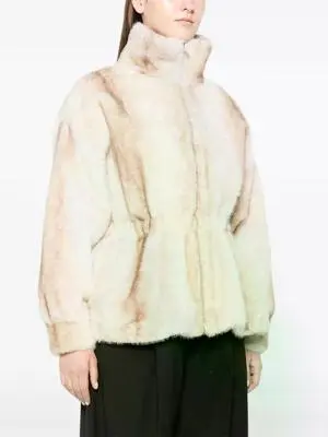 DUCIE Kai Faux-fur Jacket - Neutrals