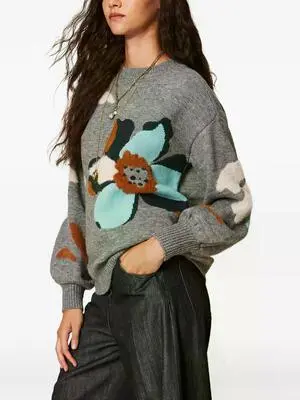TWINSET Jumper With Inlaid Flower