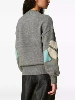 TWINSET Jumper With Inlaid Flower