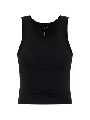 ENTIRE STUDIOS Cropped Tank Top - Black