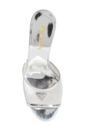 Prada Mesh Slide Sandal