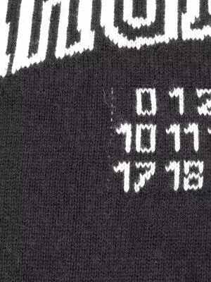 MAISON MARGIELA 2000s V-neck Knit Sweater