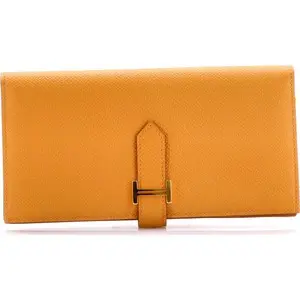 Hermès Bearn Wallet Epsom Long - Brown