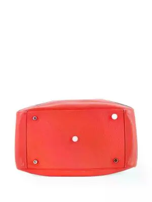 Hermès Lindy Bag Clemence 30 Shoulder Bag - Red