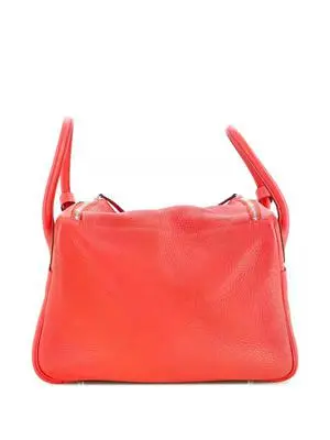 Hermès Lindy Bag Clemence 30 Shoulder Bag - Red