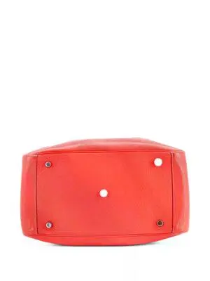 Hermès Lindy Bag Clemence 30 Shoulder Bag - Red