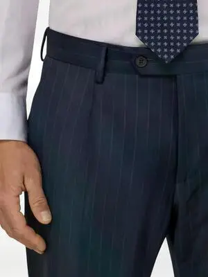 Boggi Milano Suit Pinstripe In S130 Wool
