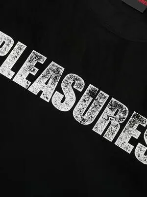 PLEASURES Recluse Logo-print T-shirt