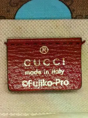 Gucci 2000-2015 Micro Gg Supreme Doraemon Case Vanity Bag