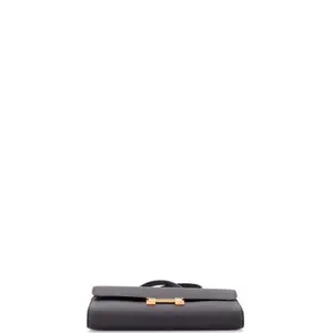 Hermès Constance To Go Wallet Epsom - Black