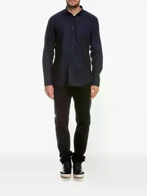 BIKKEMBERGS Geometric-pattern Long-sleeve Shirt