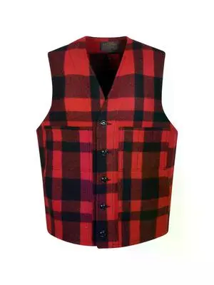 Filson Mackinaw Wool Vest - Red