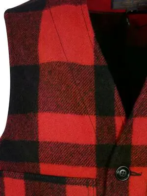 Filson Mackinaw Wool Vest - Red