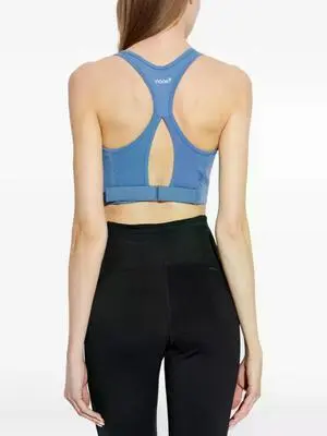 EA7 Logo-print Racerback Top