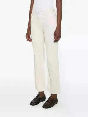Ag Brinley Logo-patch Straight-leg Jeans