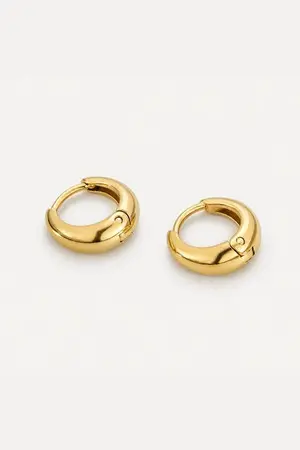 ATOLEA Iconic Bold Hoops - Gold