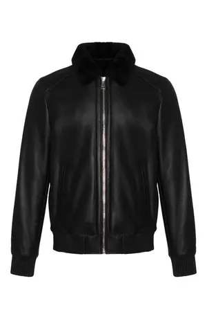 Gorski Genuine Shearling Jacket