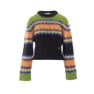 GANNI Farisle Alpaca Jumper - Multicolor