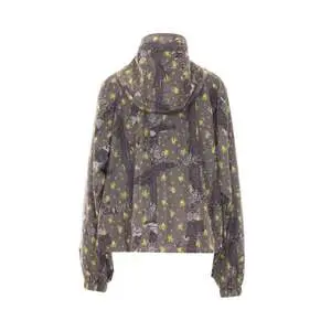GANNI Printed Nylon Flyweight Jacket