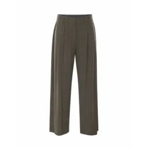 Brunello Cucinelli Tropical Luxury Wool Pants