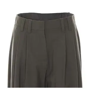 Brunello Cucinelli Tropical Luxury Wool Pants