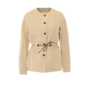 Max Mara Mxmcarezza Jacket - Cream