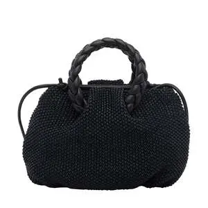 Hereu Medium Bombom Rafia Handbag