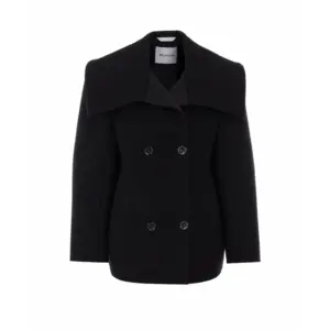 Balenciaga Short Coat - Black