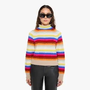 MOTHER The Concert Hickey Rainbow Shirt - Multi
