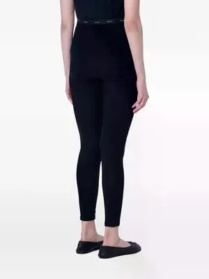 Yohji Yamamoto Elasticated-waistband Leggings