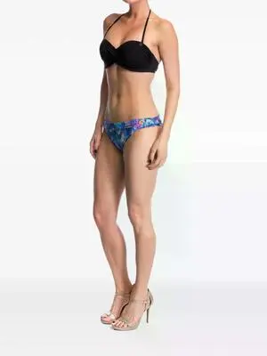 GOTTEX Peacock-print Bikini Briefs