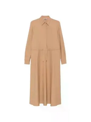 Herno Drawstring-waist Long-sleeve Dress