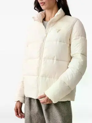 Guess Quilted Logo-plaque Jacket