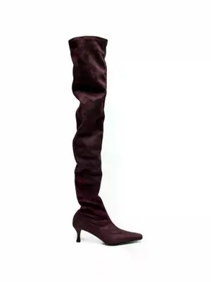 Proenza Schouler Trap Over-the-knee Boots - Red