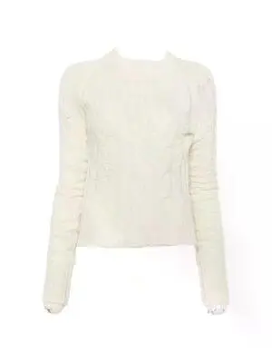 Ermanno Scervino Cable-knit Sweater