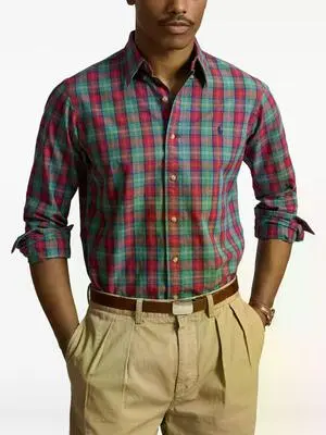 Polo Ralph Lauren Plaid-check Long-sleeve Shirt