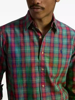 Polo Ralph Lauren Plaid-check Long-sleeve Shirt