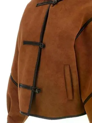 STAND STUDIO Fia Toggle-fastening Hooded Jacket